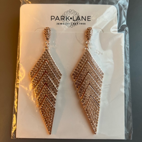 Park Lane | Jewelry | Limited Edition Rose Gold Velour Earrings Park ...